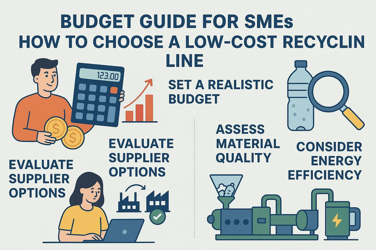 Budget Guide for SMEs: How to Choose a Low‑Cost PET Recycling Line ...